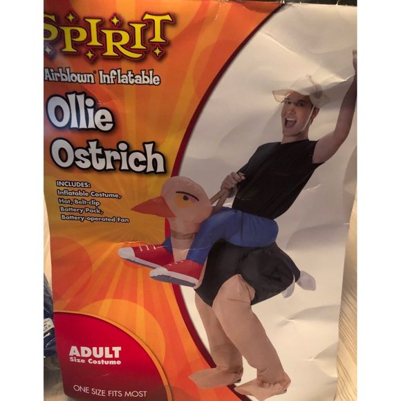 Spirit | Other | Ollie The Ostrich Costume Adult Halloween Costume Ride ...